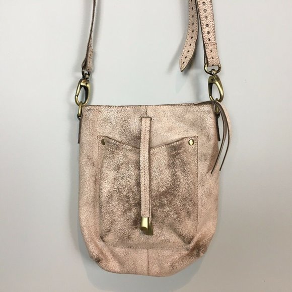 latico | Bags | Latico Crossbody Bag Blush Pink Distressed Leather ...